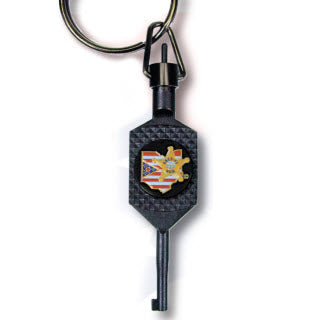 Premier Emblem Tactical Cuff Key with Ohio Sheriff emblem
