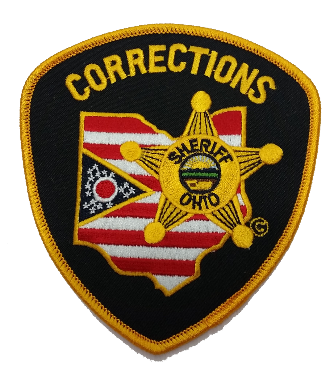 Premier Emblem Ohio Sheriff Patches (Sold Each) – Red Diamond Uniform ...